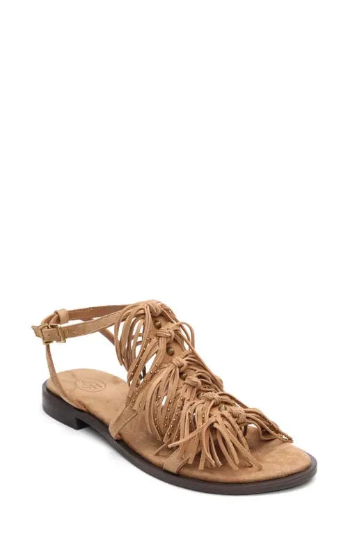 Ash Panic Fringe Sandal - Moka Mou