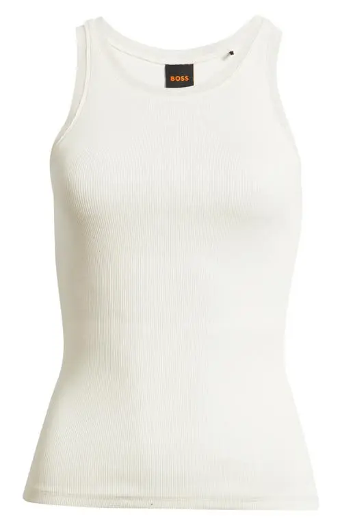Hugo Boss Ribbed Stretch Cotton Tank