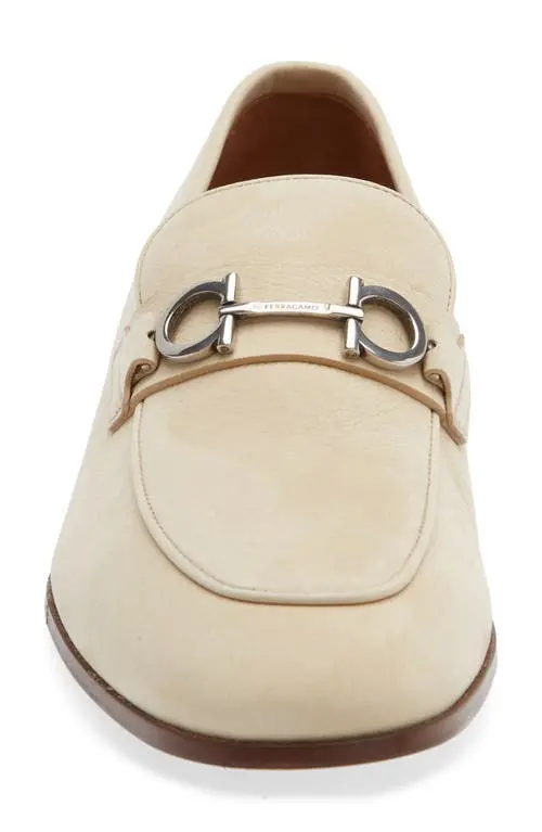 FERRAGAMO Balty Double Gancio Bit Loafer