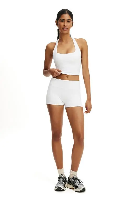 Cotton:on Active Ultra Soft Micro Shortie Shorts - White