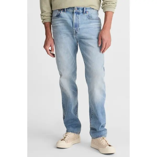 Madewell The 1991 Straight Leg Jeans - Carlson Wash