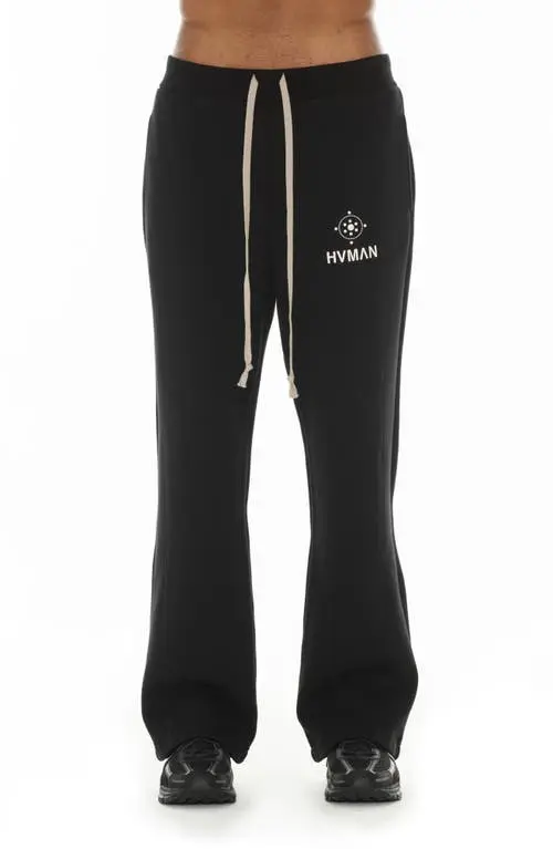 CULT OF INDIVIDUALITY Oversize Cotton Sweatpants - Black