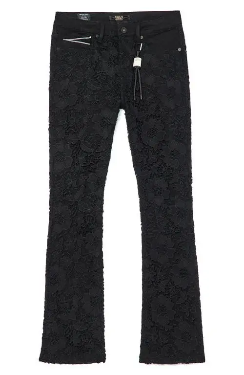 CULT OF INDIVIDUALITY Lenny 603 Bootcut Jeans With Floral