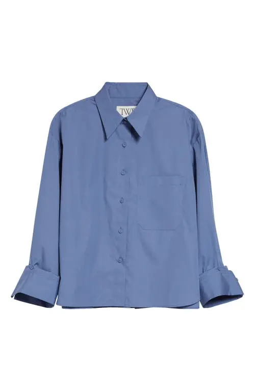 TWP Jd Cotton Shirt - Country Blue