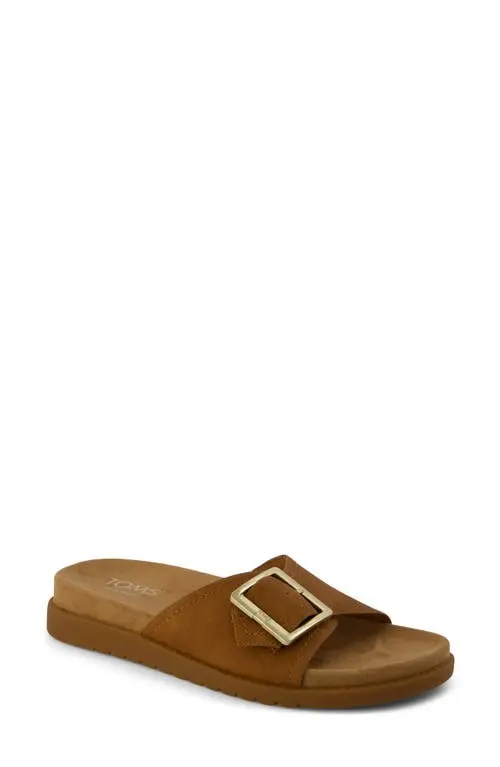 Toms Marin Slide Sandal - Medium Brown