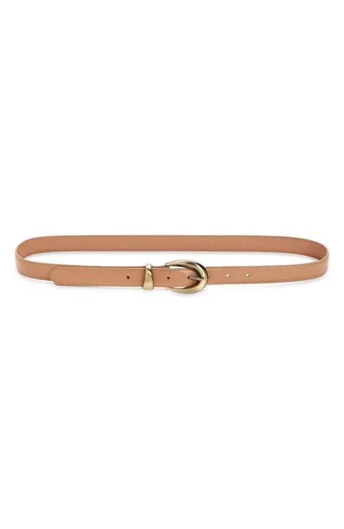Treasure & Bond Maria Leather Belt - Saddle