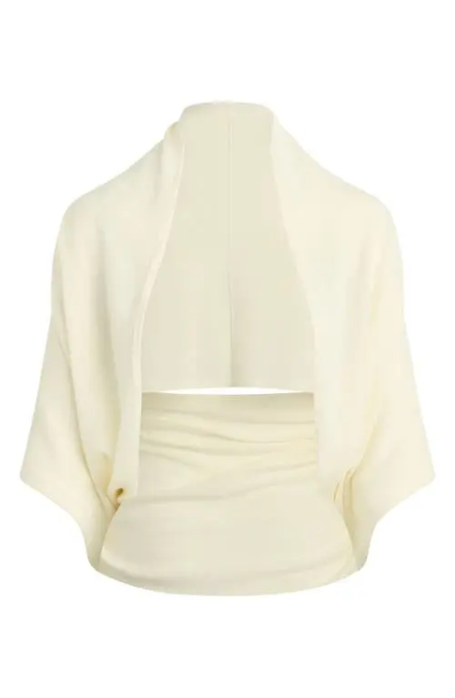 FAVORITE DAUGHTER The Lightweight Knit Wrap Scarf - Ivory