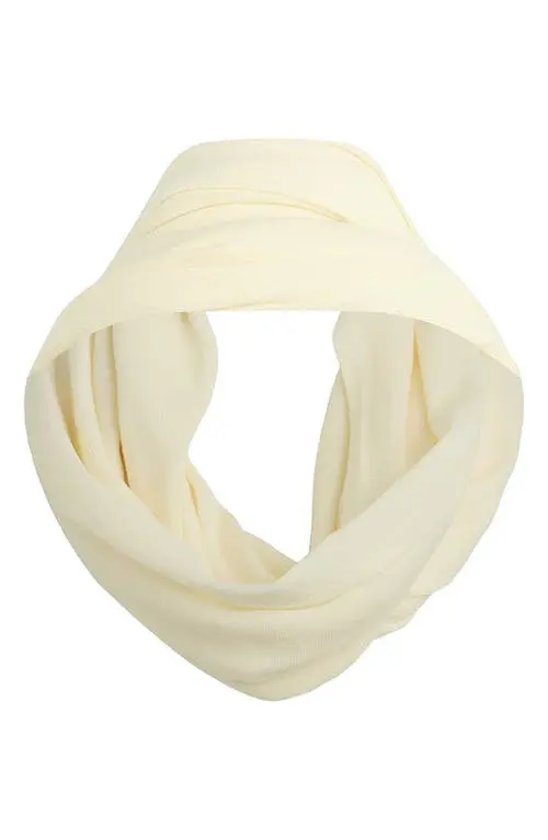FAVORITE DAUGHTER The Lightweight Knit Wrap Scarf - Ivory