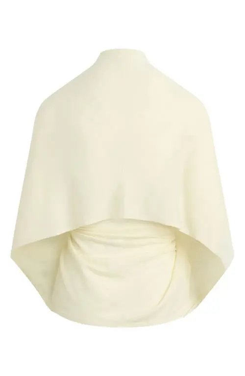 FAVORITE DAUGHTER The Lightweight Knit Wrap Scarf - Ivory