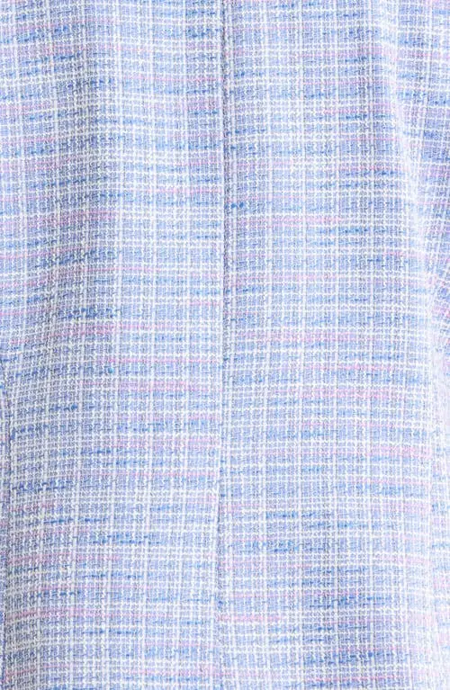KASPER Stand Collar Tweed Jacket
