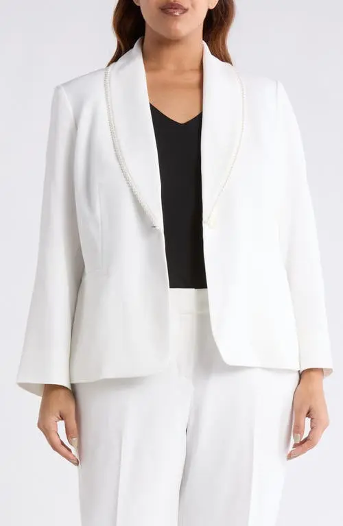 KASPER Pearly Trim Jacket