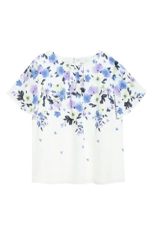 KASPER Flutter Sleeve Top