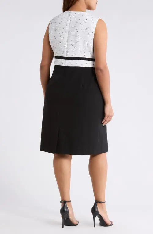 KASPER Sleeveless Sheath Dress