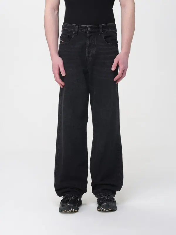 DIESEL® Wide Leg Jeans - Black