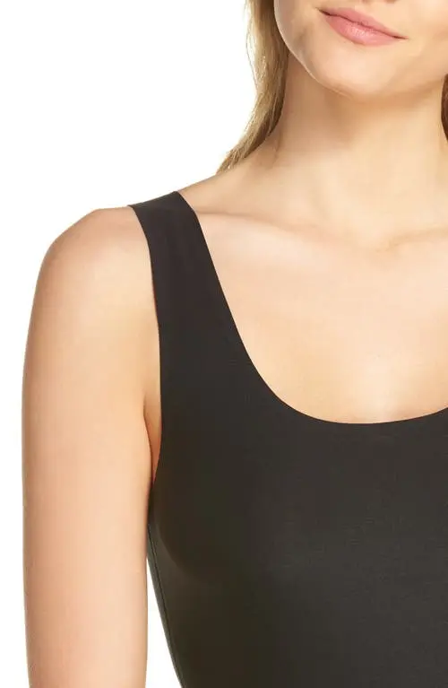 Chantelle Soft Stretch Smooth Tank - Black