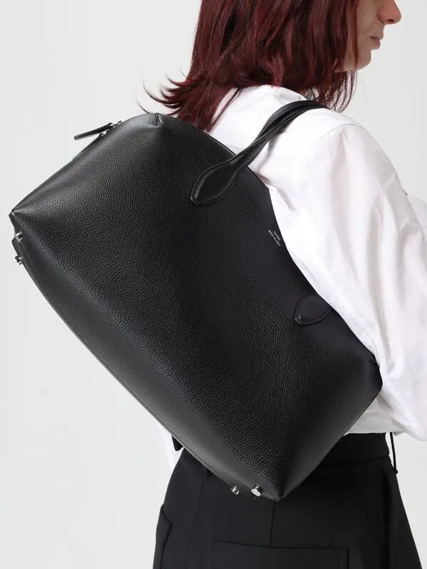 TOTEME Leather Shoulder Bag - Brown