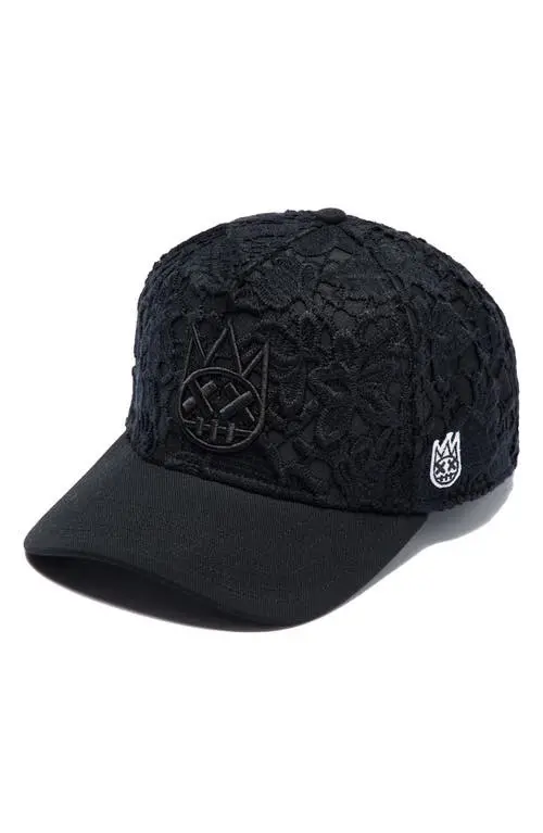 CULT OF INDIVIDUALITY Shimuchan Logo Embroidered Trucker Hat - Black