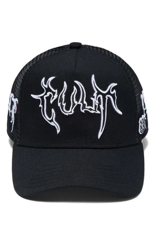 CULT OF INDIVIDUALITY Raven Logo Trucker Hat