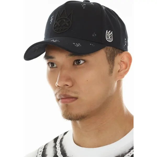 CULT OF INDIVIDUALITY Shimuchan Logo Raindrop Trucker Hat - Black