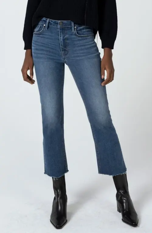 UNPUBLISHED Marlow Raw Hem Crop Jeans