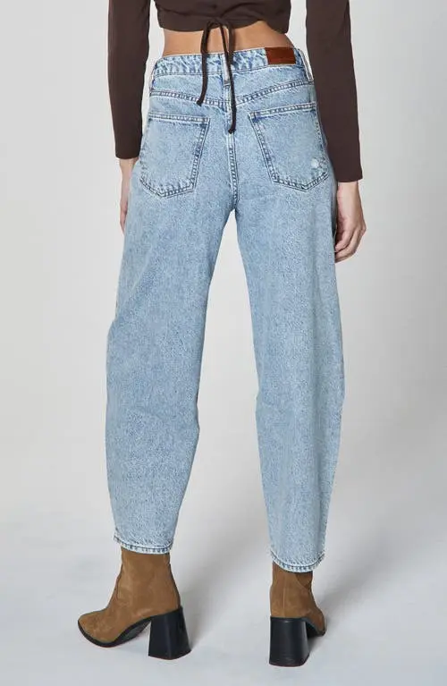 UNPUBLISHED Taylor High-waist Crop Barrel Leg Jeans