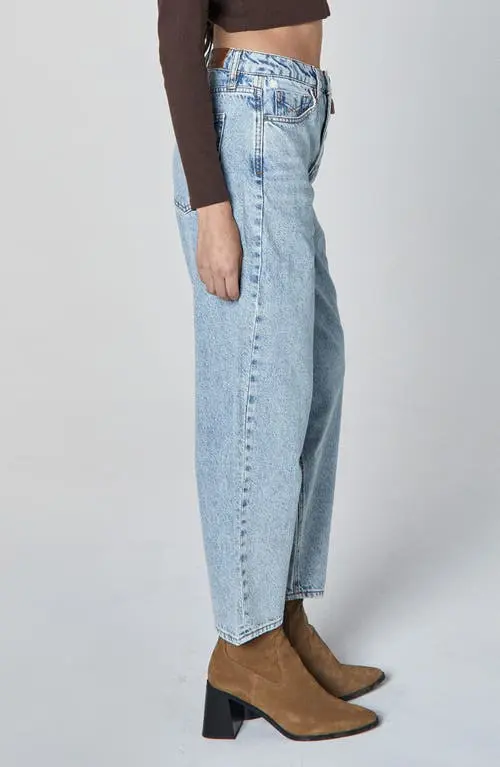 UNPUBLISHED Taylor High-waist Crop Barrel Leg Jeans