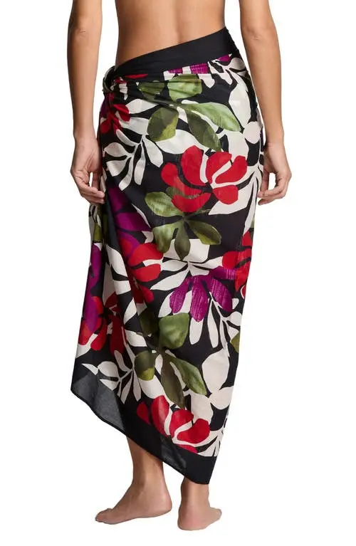 Ralph Lauren Border Print Cover-up Pareo