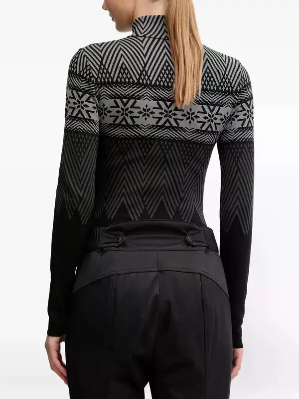 NEWLAND Graphic-pattern Zip Skiwear