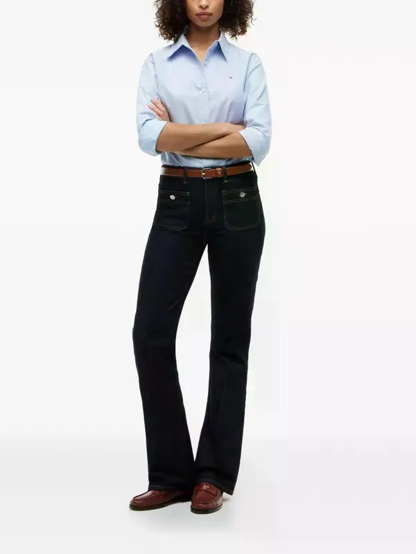 Tommy Hilfiger Patch-pocket Flared Jeans