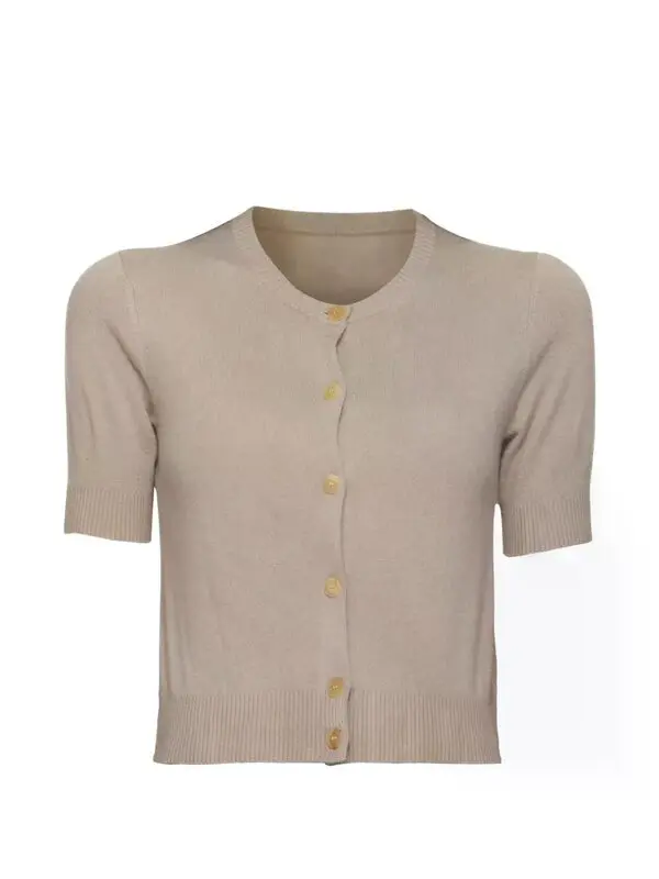 Arch4 Buttoned Knitted Top