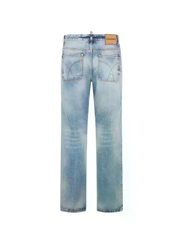 Dsquared2 Light Diagonale Wash Trousers
