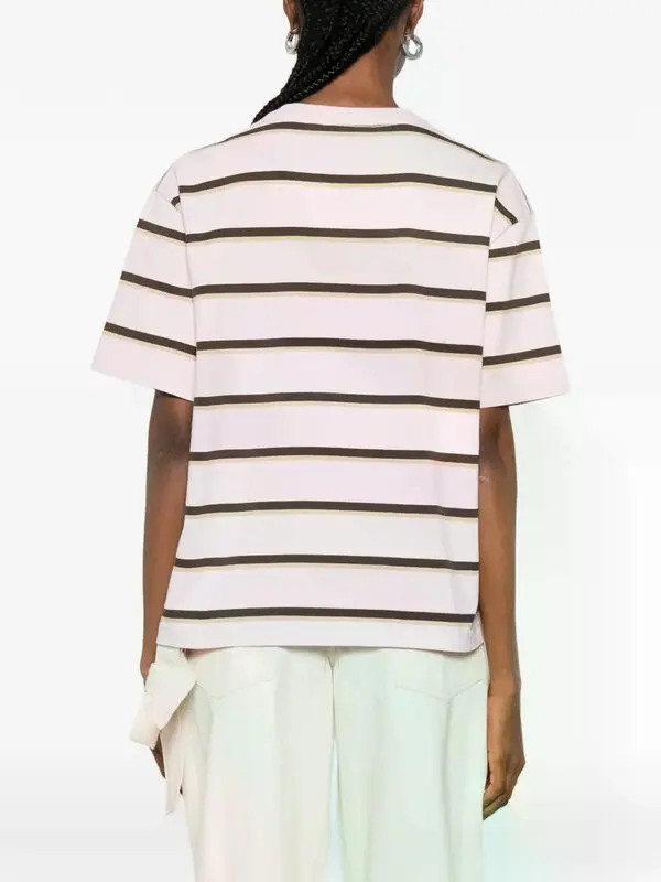 Canada Goose Striped T-shirt - Pink