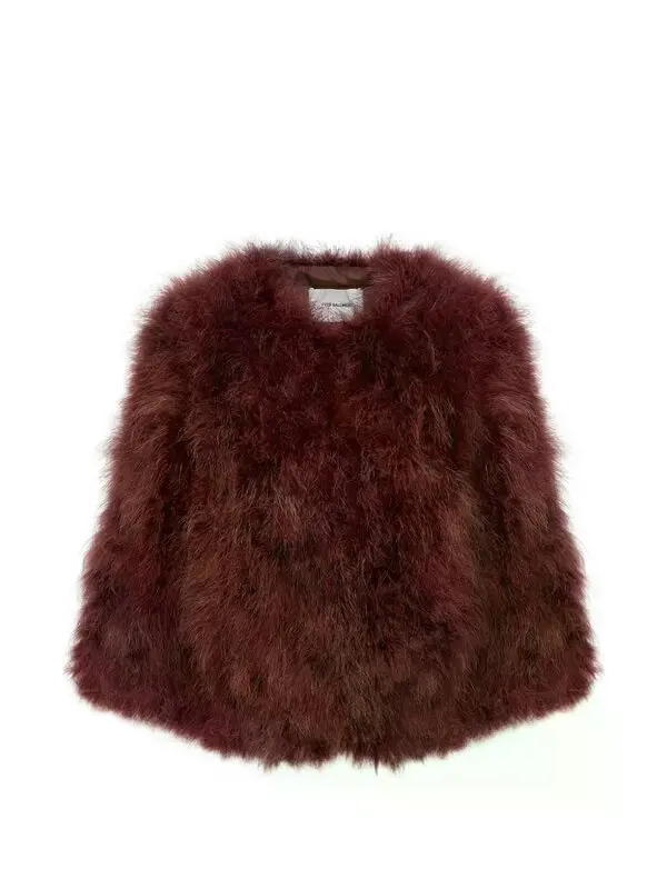 YVES SALOMON Hook-and-eye-fastening Jacket