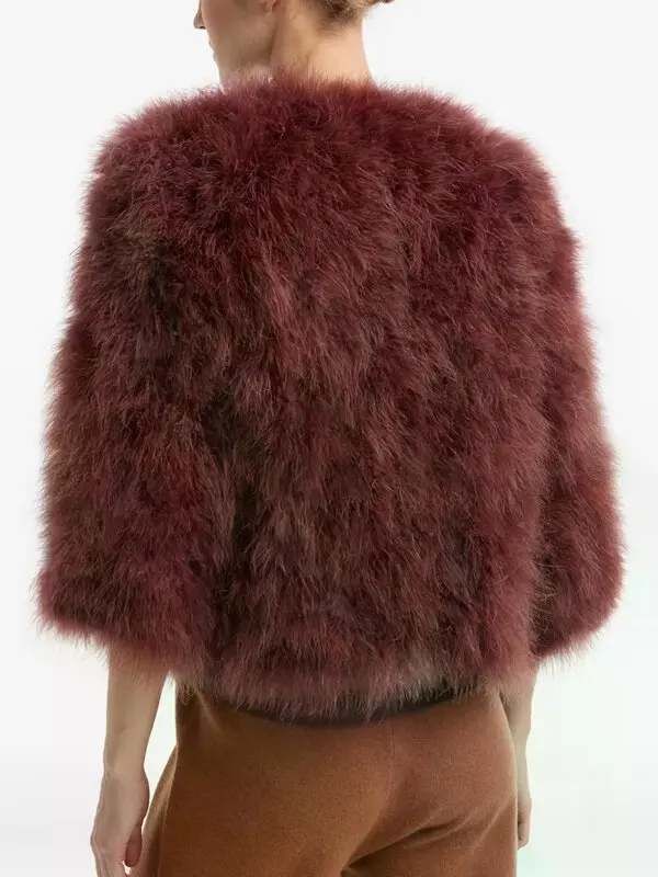 YVES SALOMON Hook-and-eye-fastening Jacket