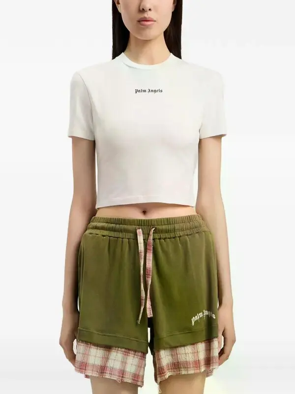 Palm Angels Classic Logo Crewneck T-shirt