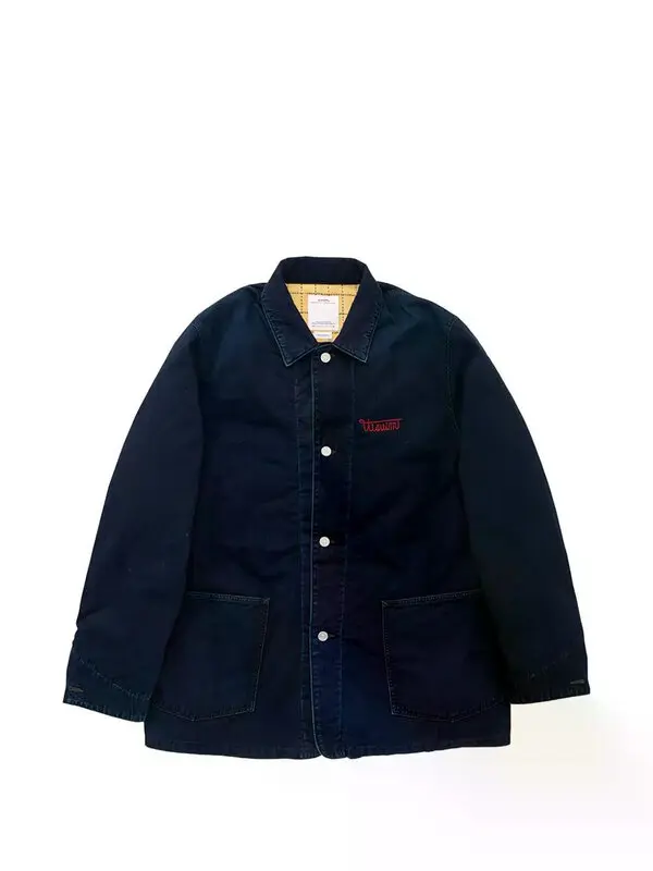 Visvim Indigo Logo Jacket