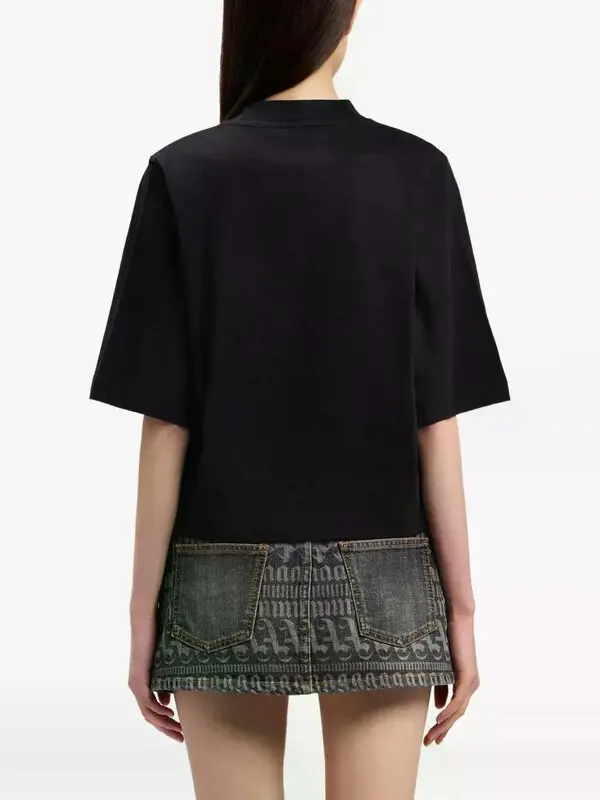 Palm Angels Bear Graphic T-shirt - Black