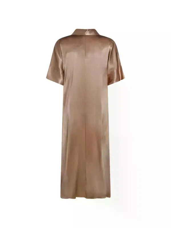 Antonelli Firenze Midi Shirt Dress - Neutrals