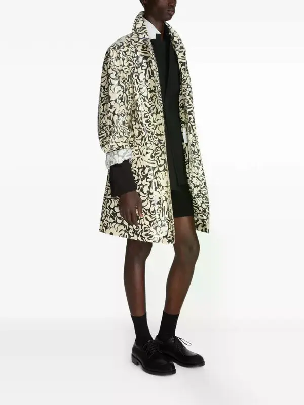 Dries Van Noten Printed Coat
