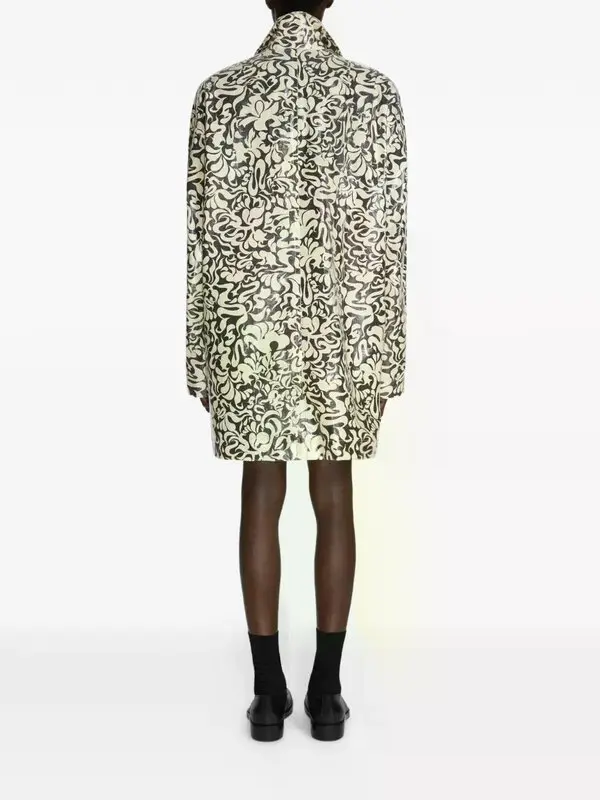Dries Van Noten Printed Coat