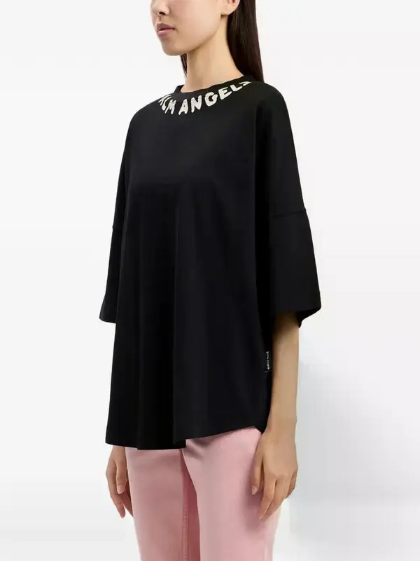 Palm Angels Logo-printed Crew-neck T-shirt