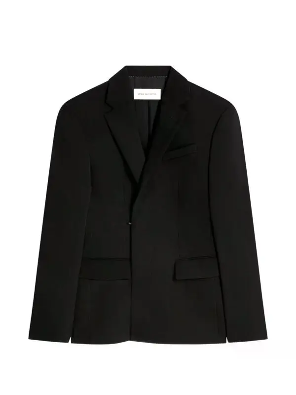Dries Van Noten Notched-lapel Jacket - Black