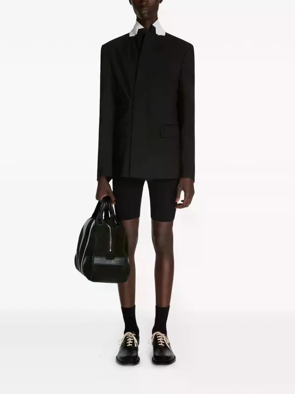 Dries Van Noten Notched-lapel Jacket - Black
