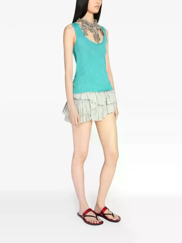 Dries Van Noten Knitted V-neck Top