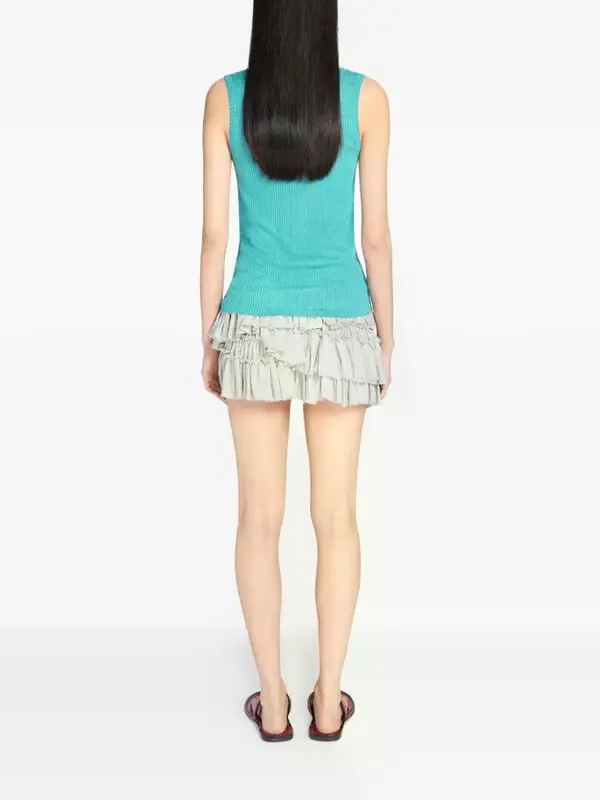 Dries Van Noten Knitted V-neck Top