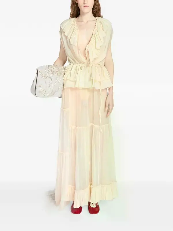 Dries Van Noten Ruffled Top