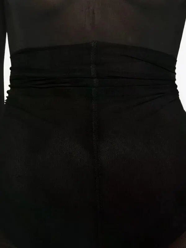 Rick Owens Sheer High-waisted Shorts
