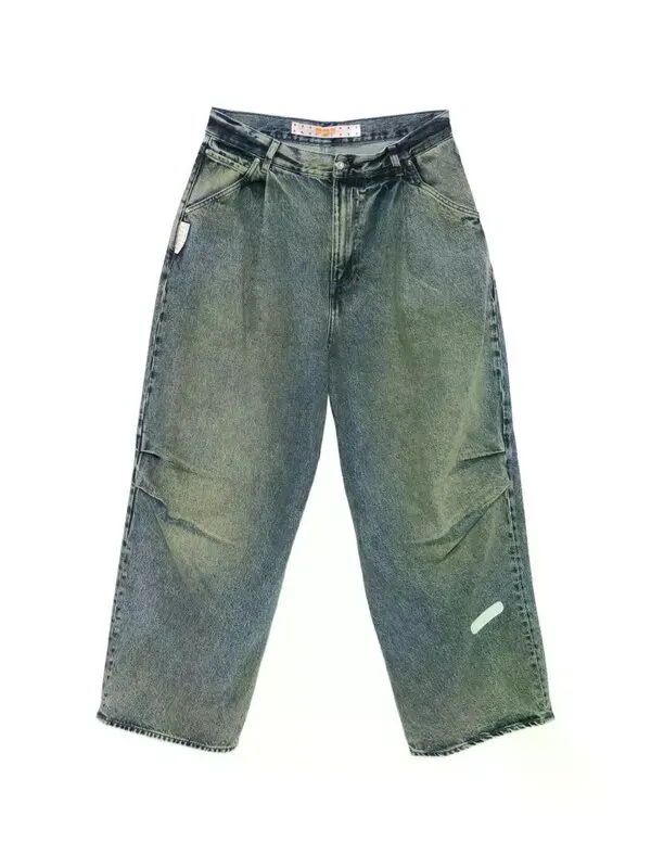 PDF Front-pleat Jeans