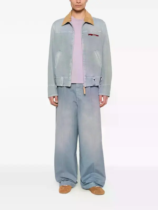 Marni Pleated Wide Leg Trousers