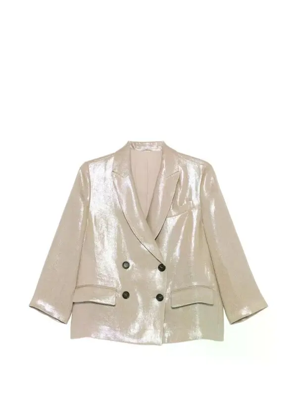 Brunello Cucinelli Button Double-breasted Jacket
